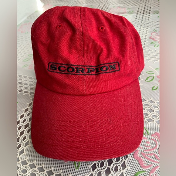 Accessories | Red Scorpion Hat From Drakes Concert | Poshmark